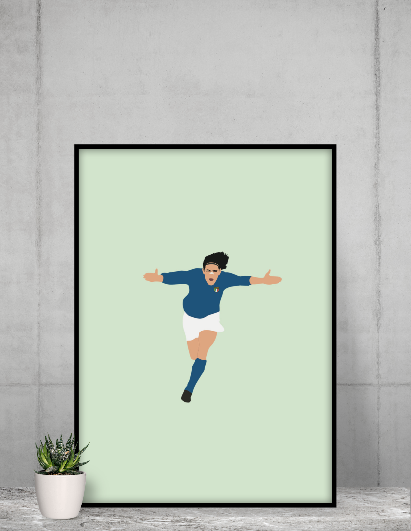 Poster Pippo Inzaghi - Foot dimanche – Foot Dimanche