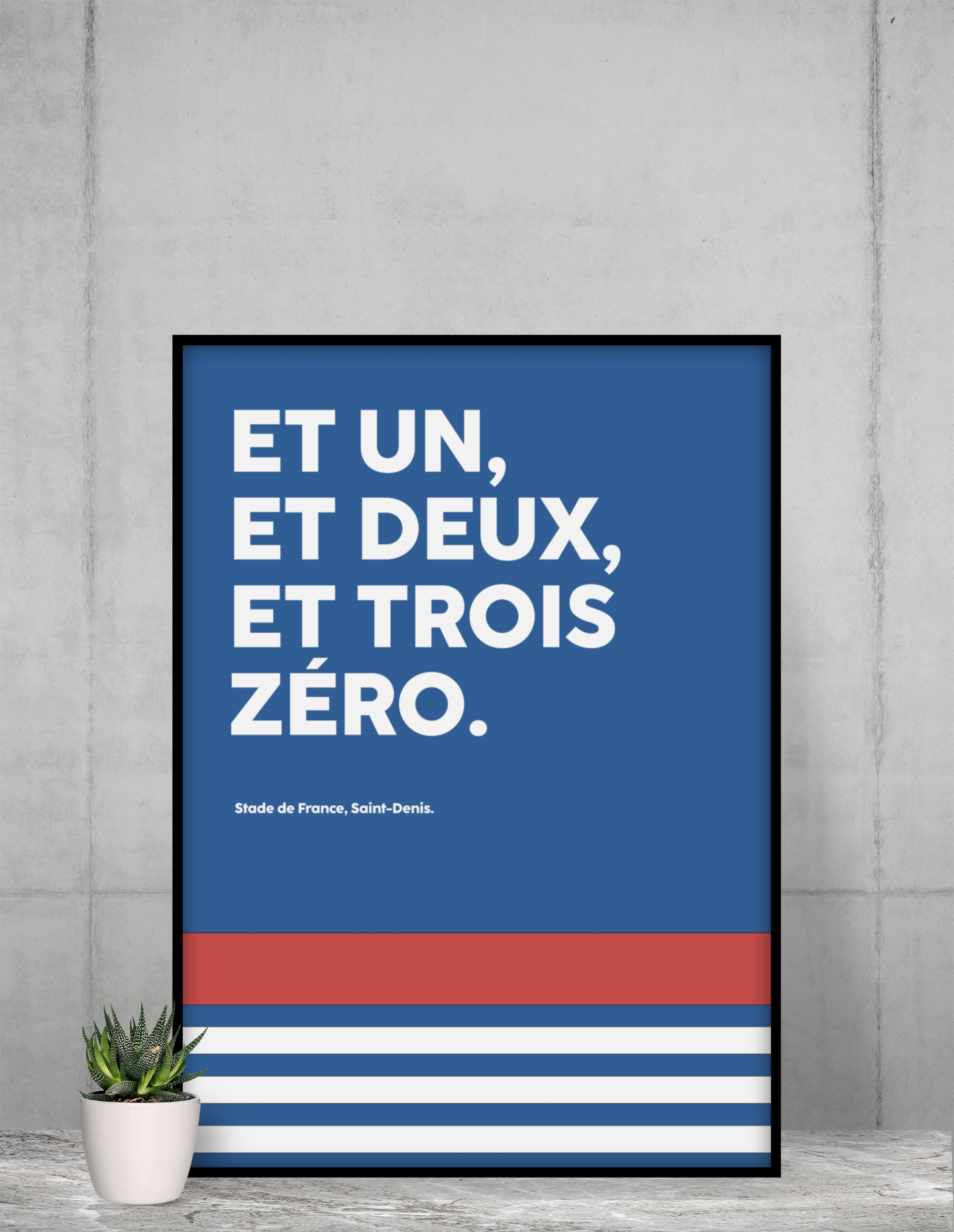 Poster Et Un Et Deux Et Trois Z ro Foot Dimanche poster-et-un-et-deux-et-trois-z-ro-foot-dimanche